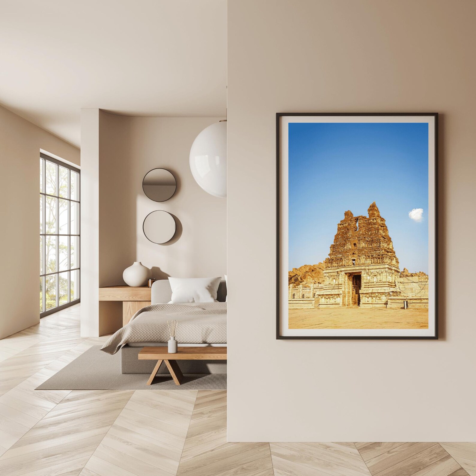 Hampi Temple Print: India Travel Photography, Historic Architecture ...