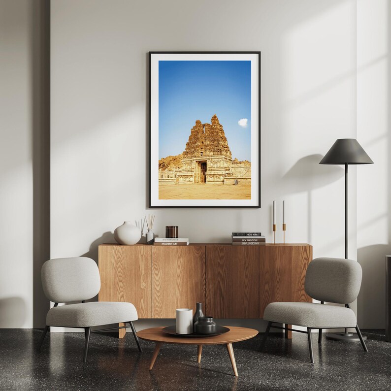 Hampi Temple Print: India Travel Photography, Historic Architecture ...