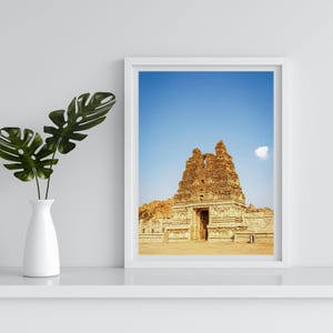 Hampi Temple Print: India Travel Photography, Historic Architecture ...