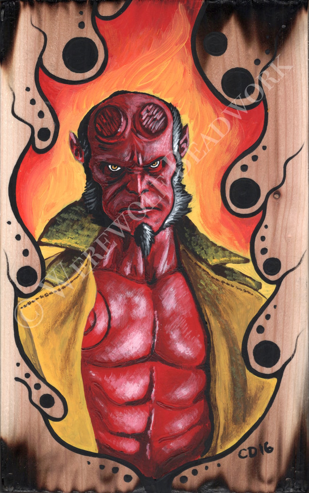 HELLBOY Art Print - Etsy