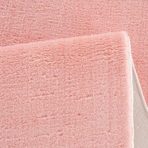Luxury Fluffy Pink Shag Rug: Plush Area Rug for Bedroom, Cozy Floor ...