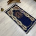 Dark Blue Light Prayer Mat, Sejadah Prayer Mat With Tasbeeh,muslim ...