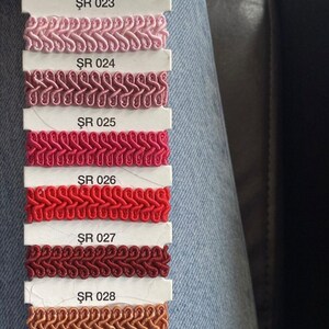 Colorful Braid Gimp Trims - Width 15 Mm, (0.55"), Upholstery Sofa Trim ...