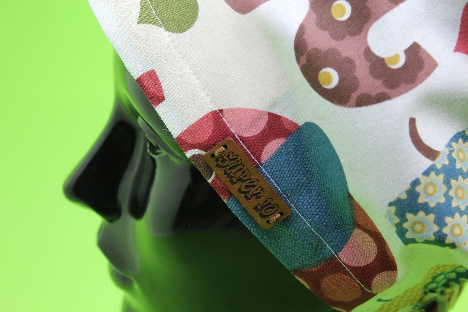 Medical Surgical Scrub Cap With Ear Saver Buttons, Surgical Hat ...
