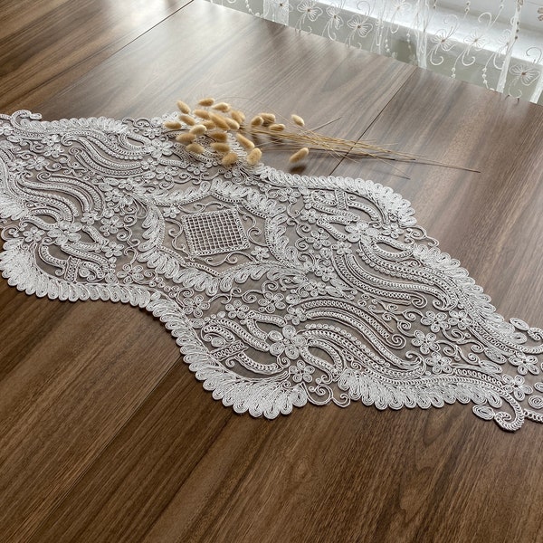 Victorian Lace Table Runner - Etsy