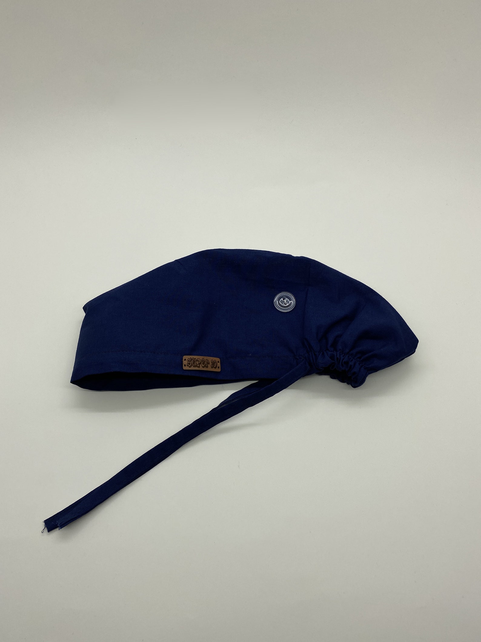 Blue Dental Surgical Scrub Hat With Buttons Surgical Hat With - Etsy