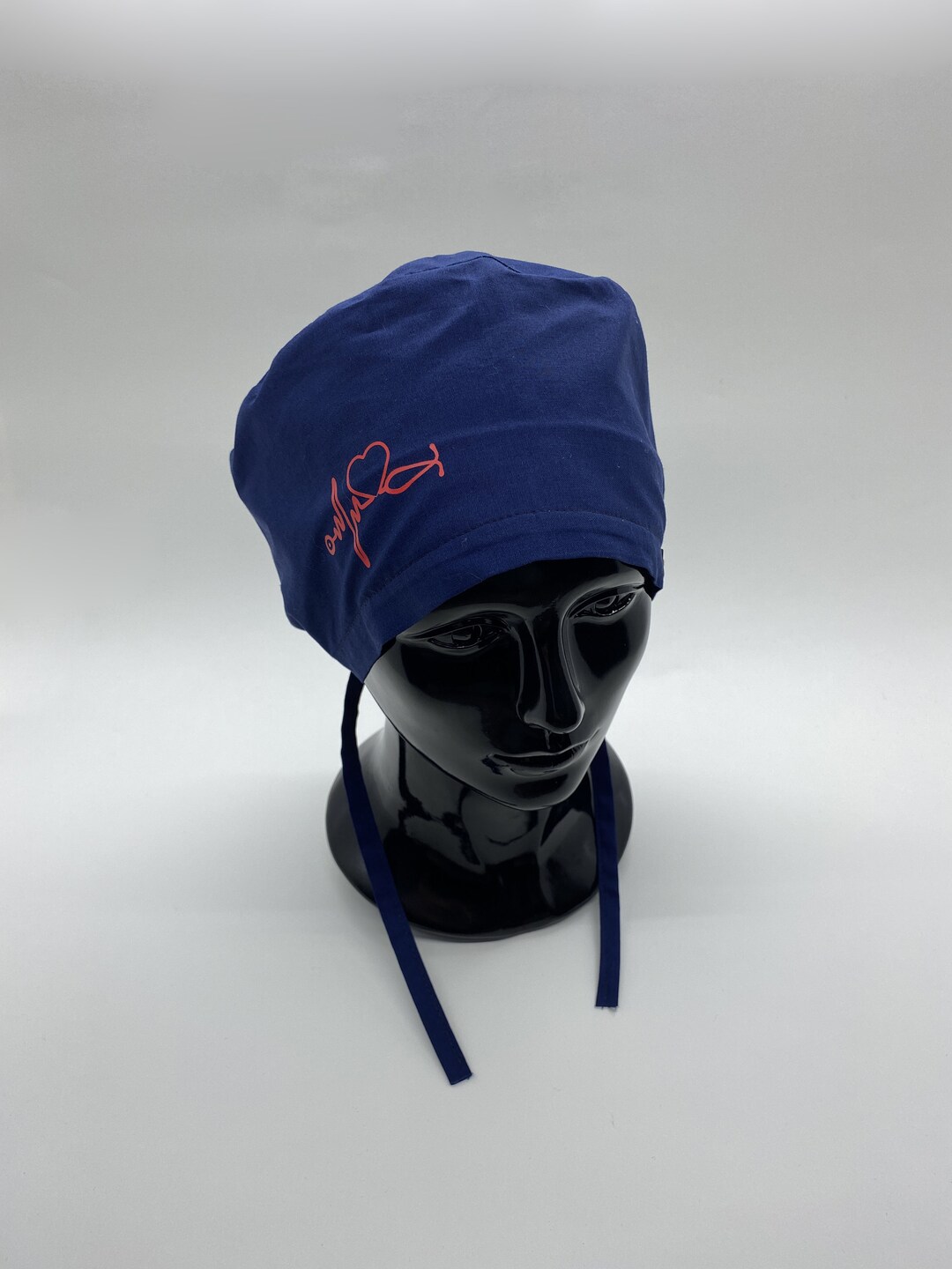 Medical Scrub Cap With Buttons, Medical Print Surgical Scrub Cap With ...