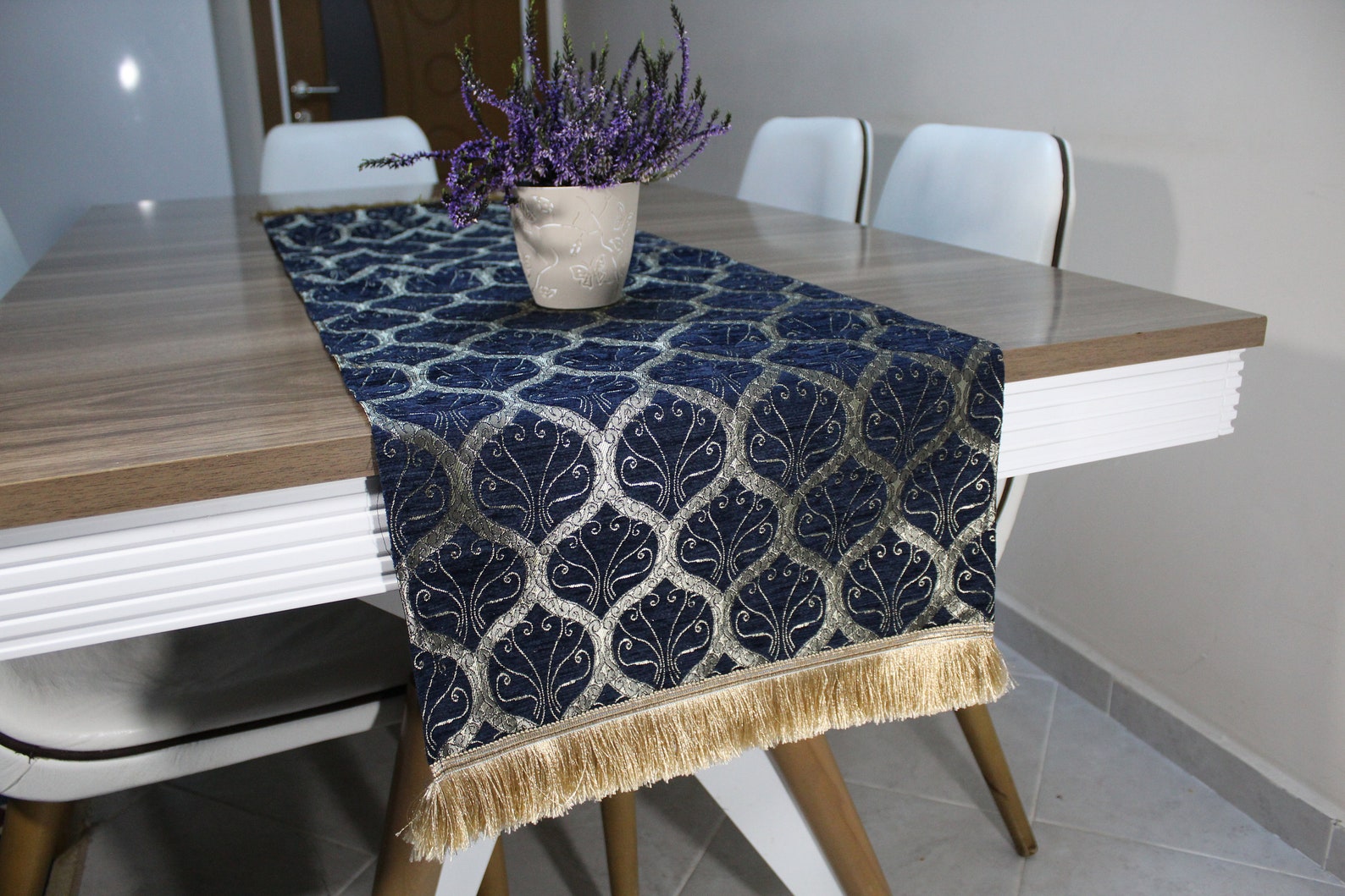 Black Turkish Table Cloth Runner Decorative Table Runner for - Etsy