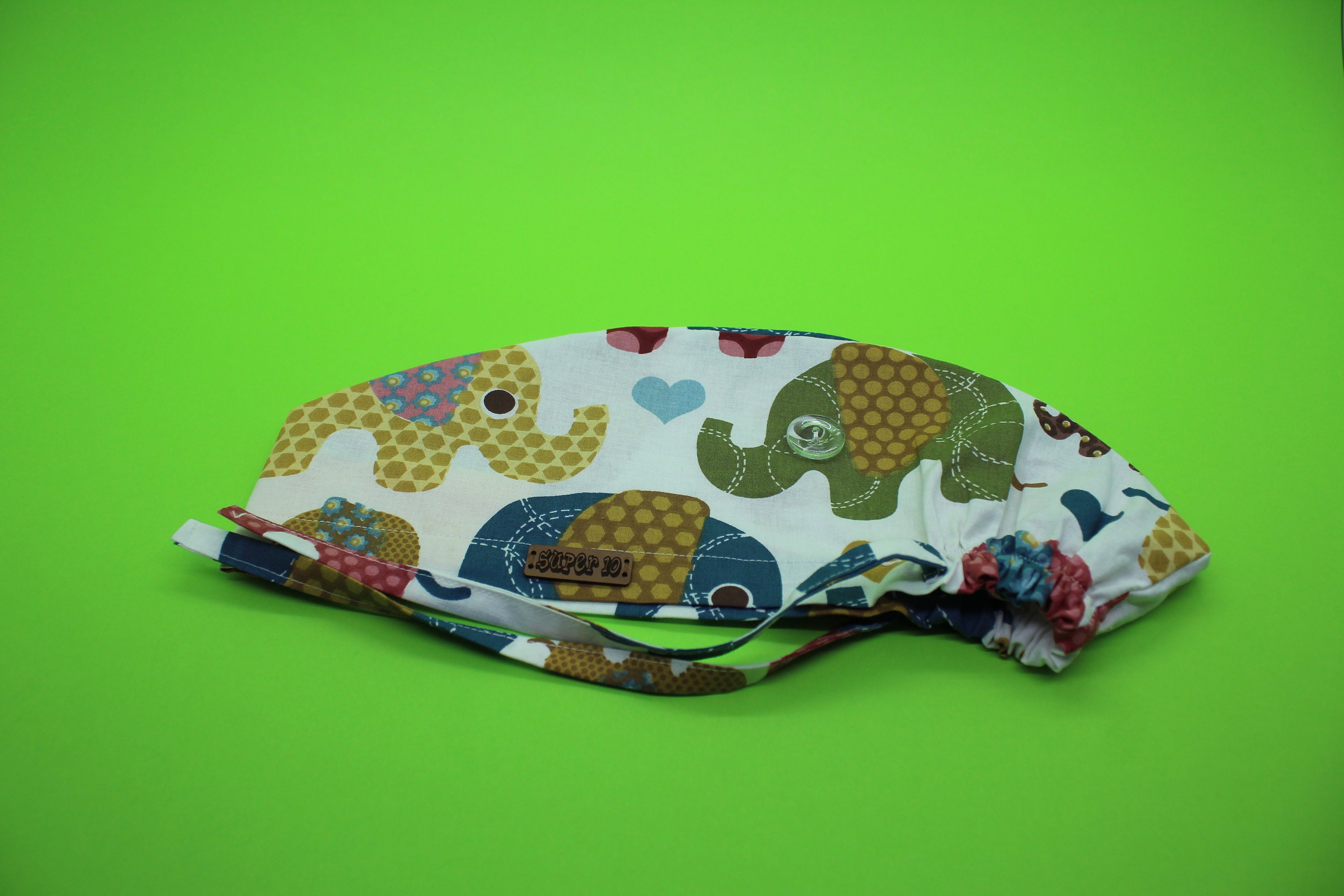 Medical Surgical Scrub Cap With Ear Saver Buttons, Surgical Hat ...