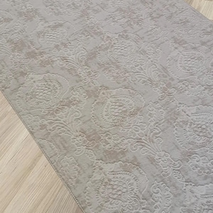 Custom Size Runner Rug: Cream Farmhouse Style, Machine Washable ...