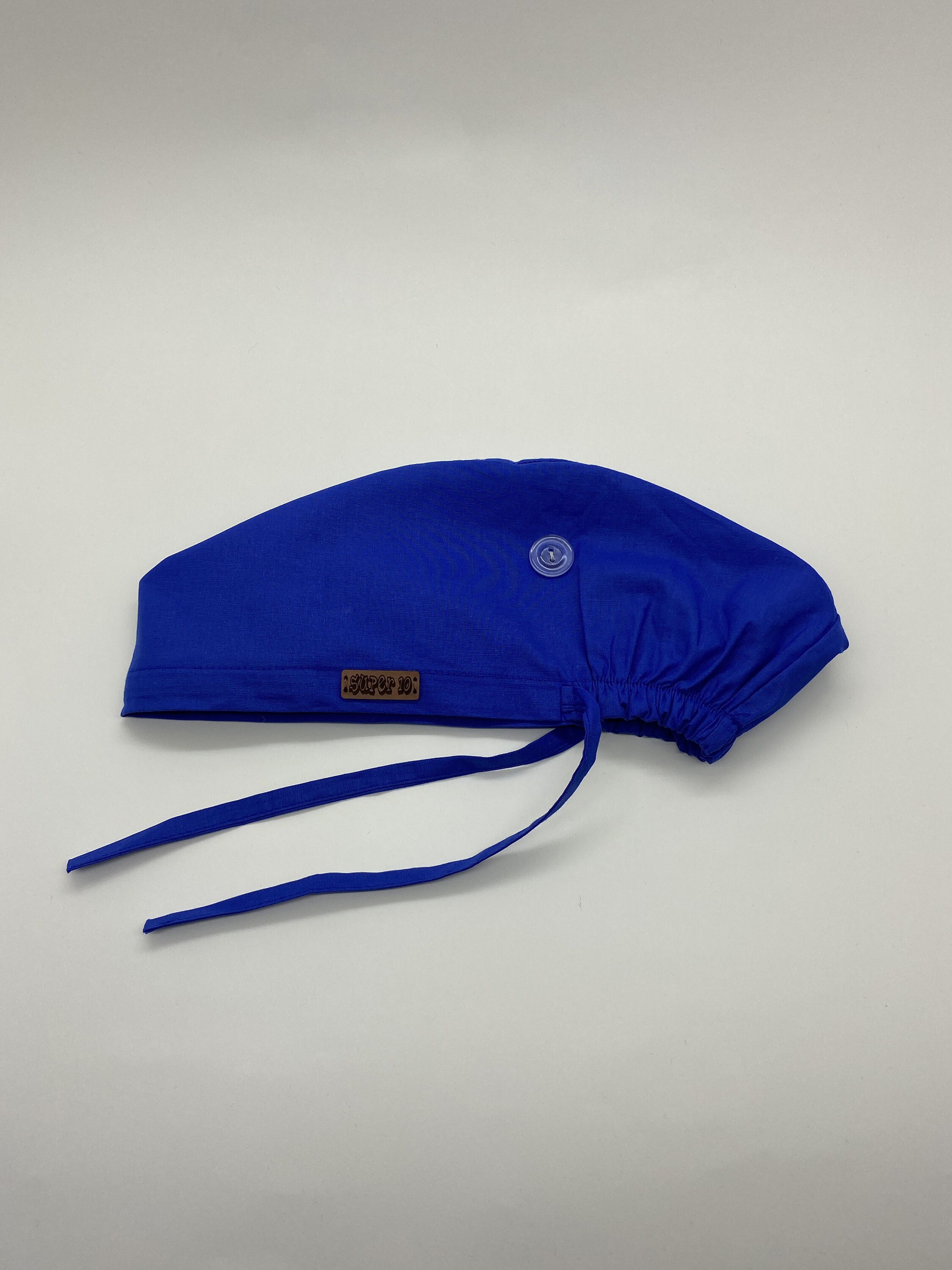 Blue Scrub Cap Skull Blue Cap Vet Cap Nursing Cap Ear | Etsy UK