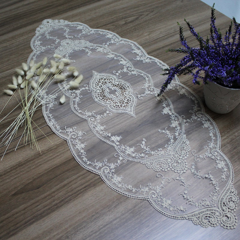 Table Runner Lace - Etsy