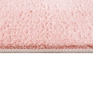 Luxury Fluffy Pink Shag Rug: Plush Area Rug for Bedroom, Cozy Floor ...