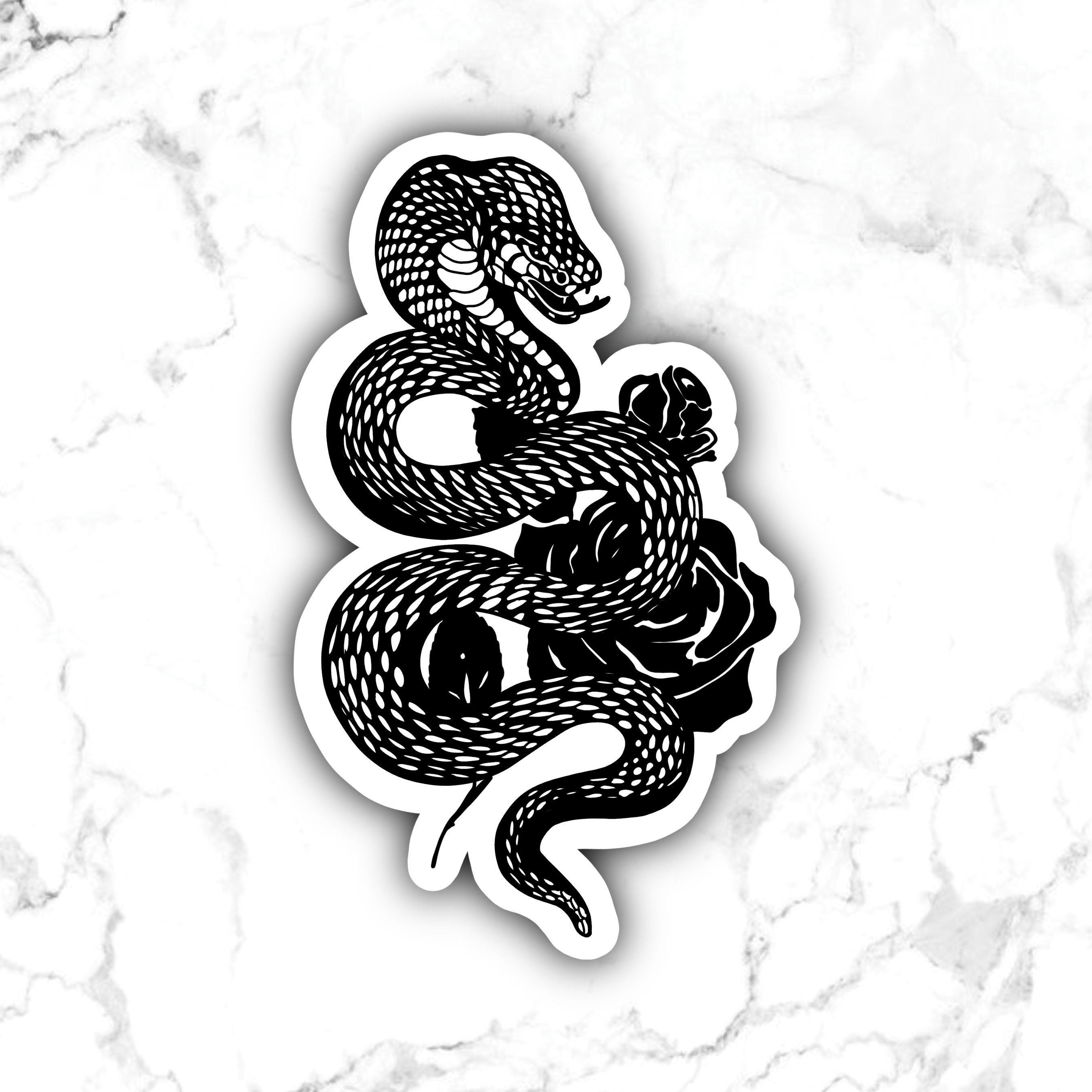 Waterproof Taylor Swift Reputation Snake Sticker Snake - Etsy