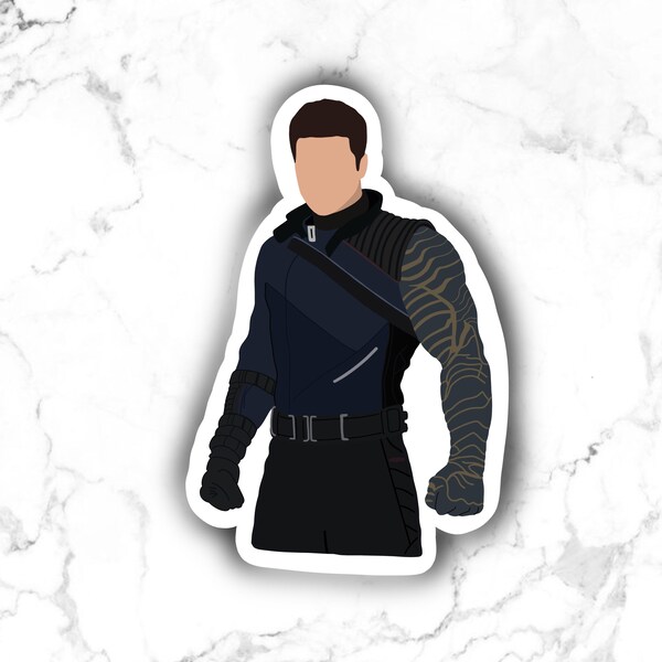 Bucky Barnes Sticker - Etsy