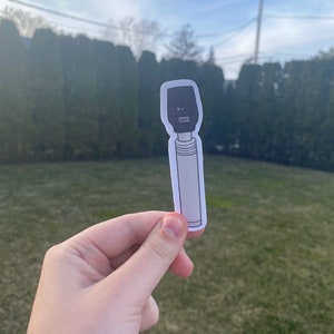 Waterproof Ophthalmoscope Sticker Retinoscope Sticker Optometry Sticker ...