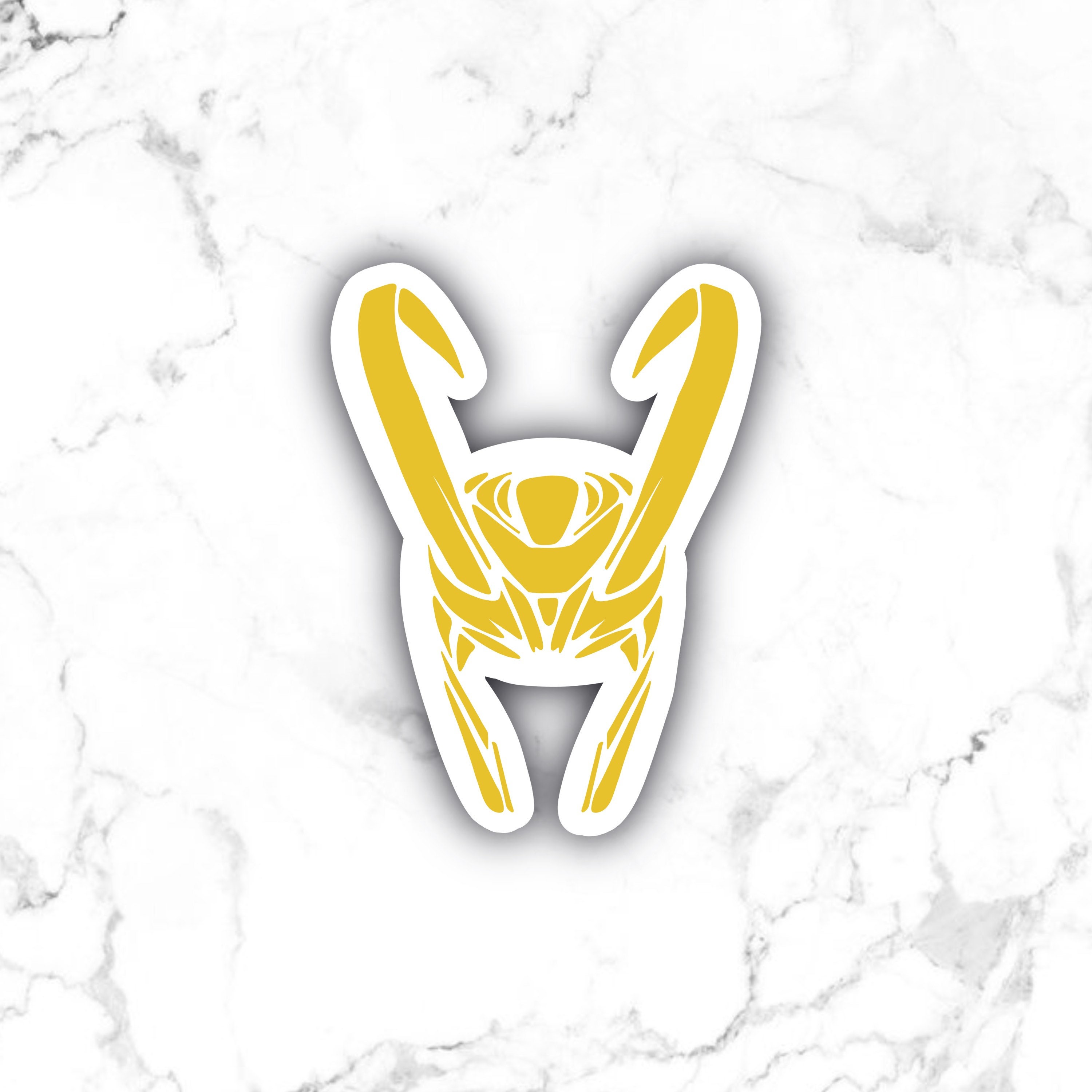 Waterproof Loki Crown Sticker Loki sticker marvel sticker | Etsy