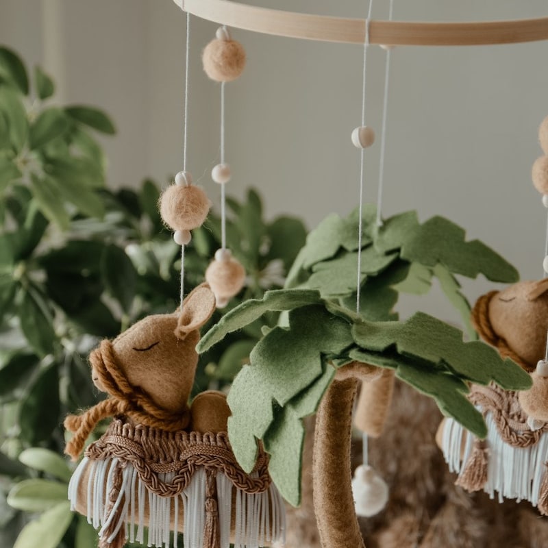 Crib Mobile Palm Tree - Etsy