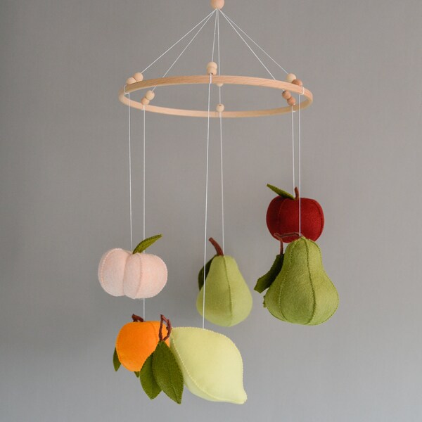 Peach Mobile Crib - Etsy