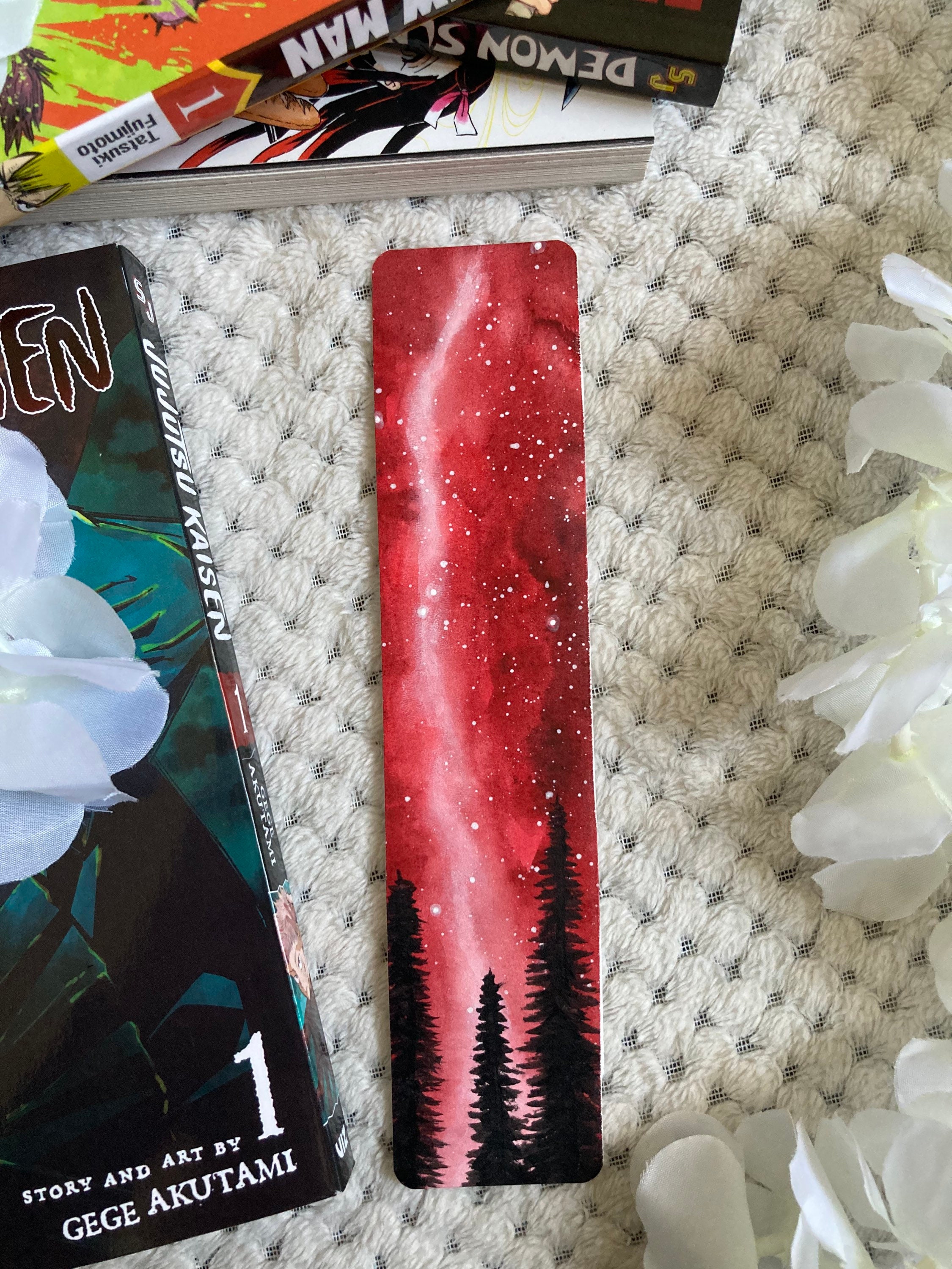 Galaxy Space Bookmarks - Hand Painted - Gift - Watercolour Bookmark ...