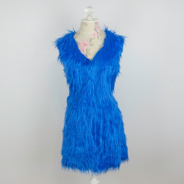 Faux Fur Dress - Etsy