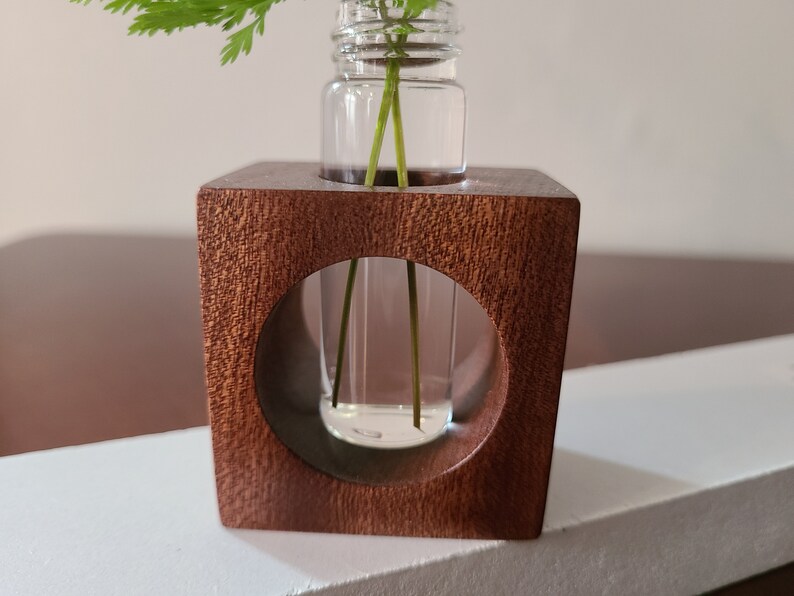 Small Desktop Single Stem Vase Propagation Stand Minimalist - Etsy