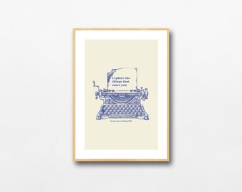 Writing Wall Art | Etsy