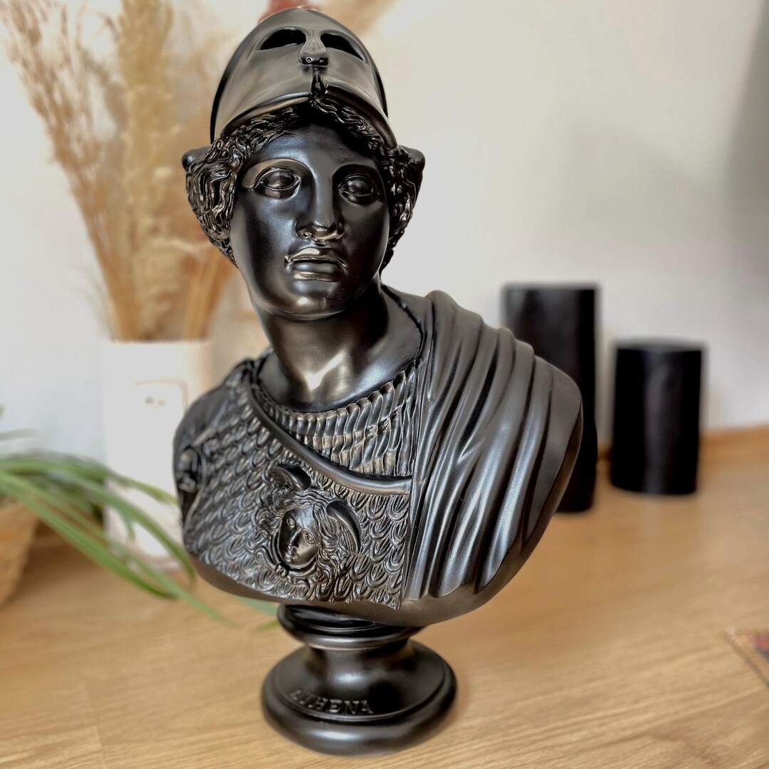Large Athena Sculpture Statue,24 Inches Athena Bust-gifts - Etsy