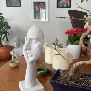 Mask Sculpture Statue10 Incheshousewarming Giftscreative | Etsy