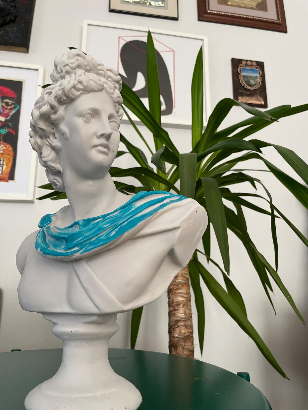 13 Inch Apollo Statue | Greek God of Sun and Light | Roman Bust - Etsy