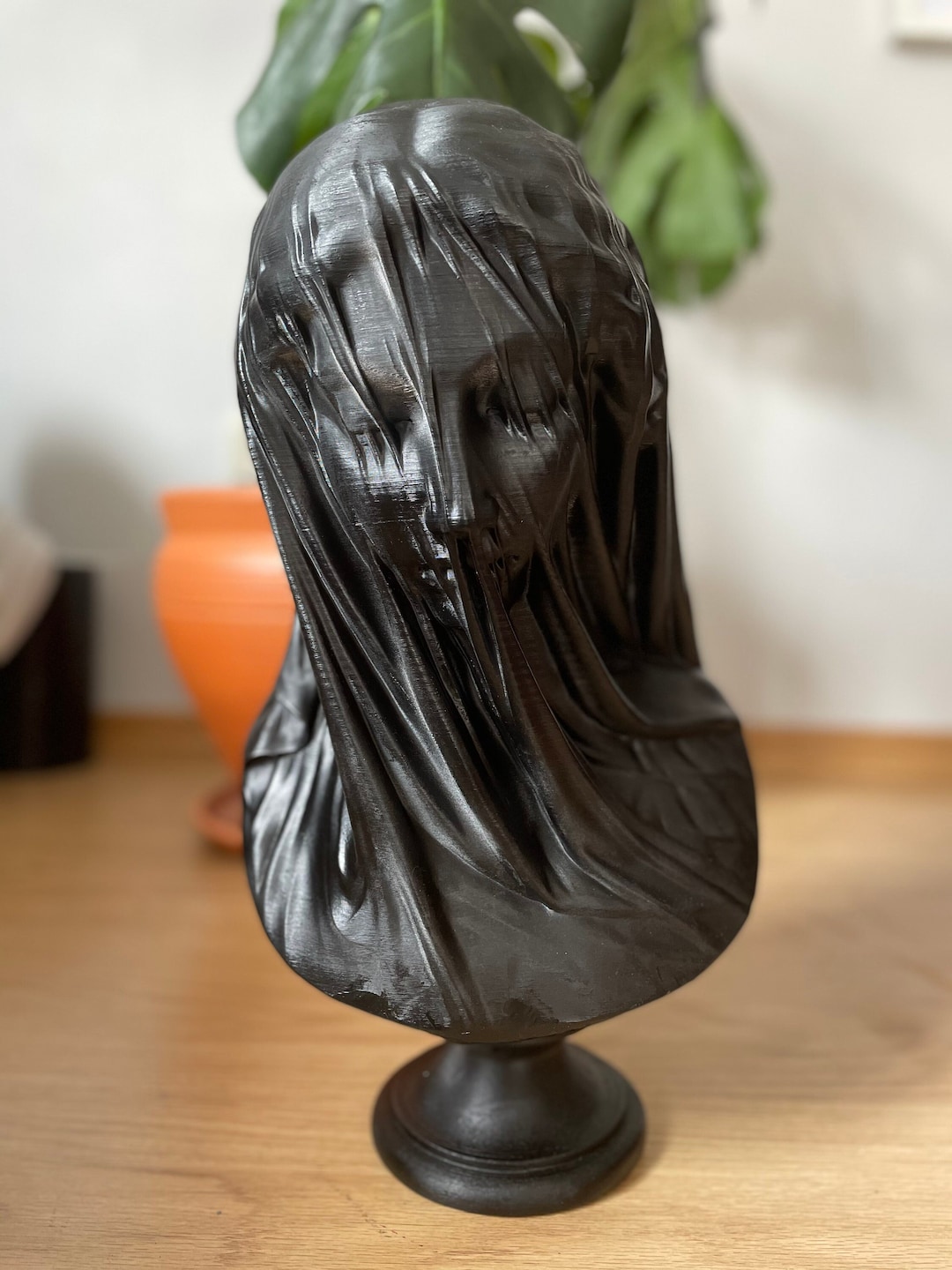 The Veiled Lady Statue 22 Inches ,virgin Lady Statue Sculpture,large ...