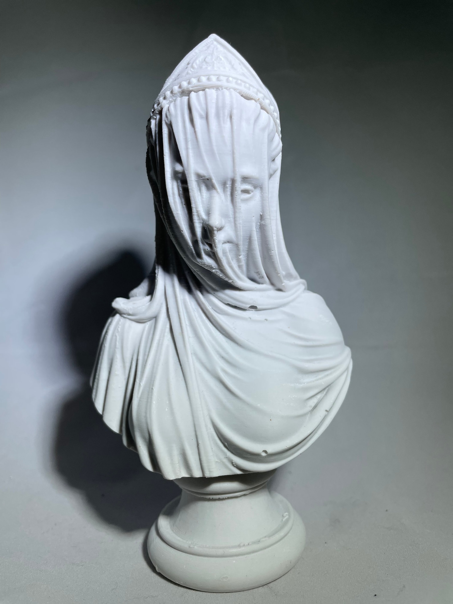 Large Veiled Lady Statue 13 Inches virgin Lady Statue | Etsy