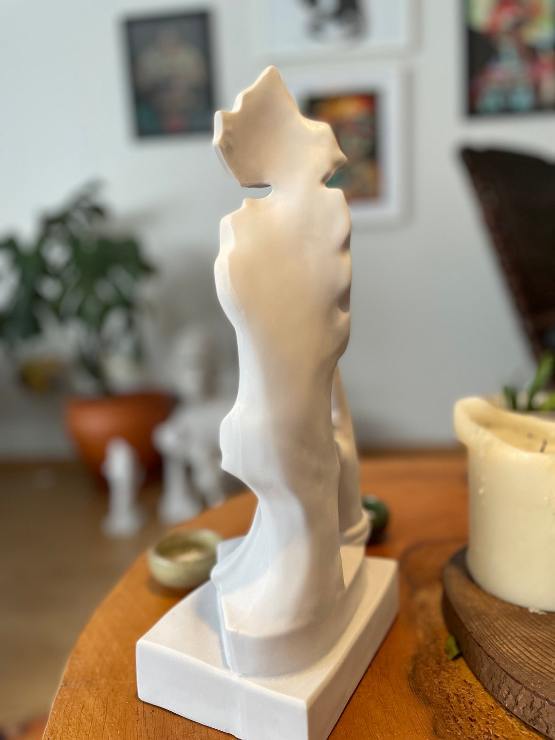 Large Silence Sculpture Statue of Silence 15 Inches Large | Etsy