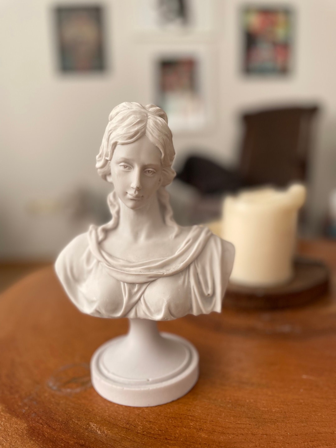 Hera Sculpture Statue, Hera Bust Statue, Bust, White Sculpture , Roman ...