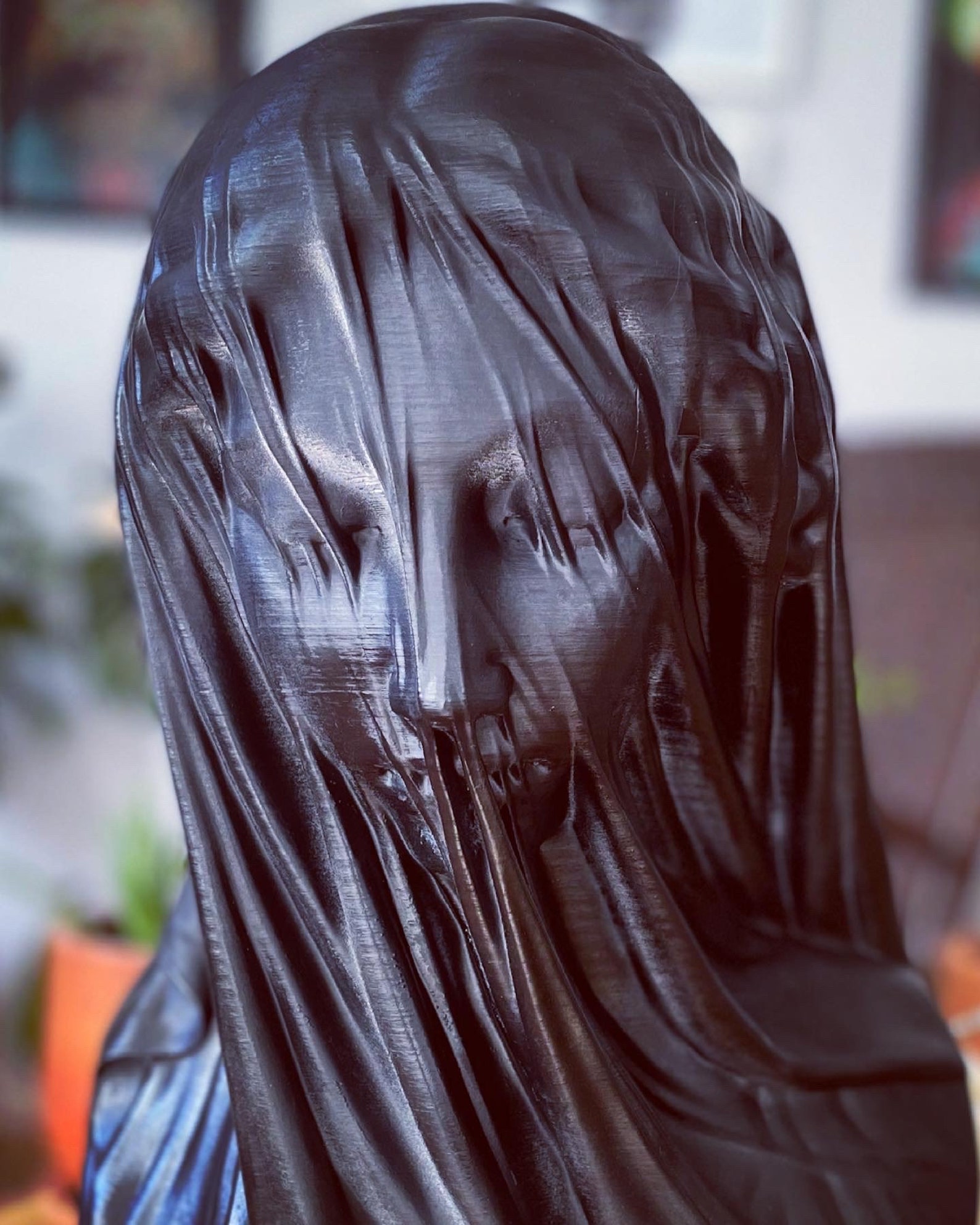 The Veiled Lady Statue 22 Inches virgin Lady Statue - Etsy