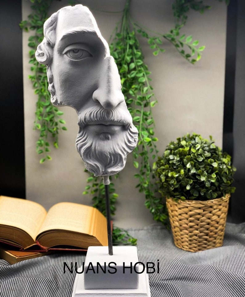 Large Zeus Sculpture Statue Zeus Bust Statue 18 Inches Bust - Etsy