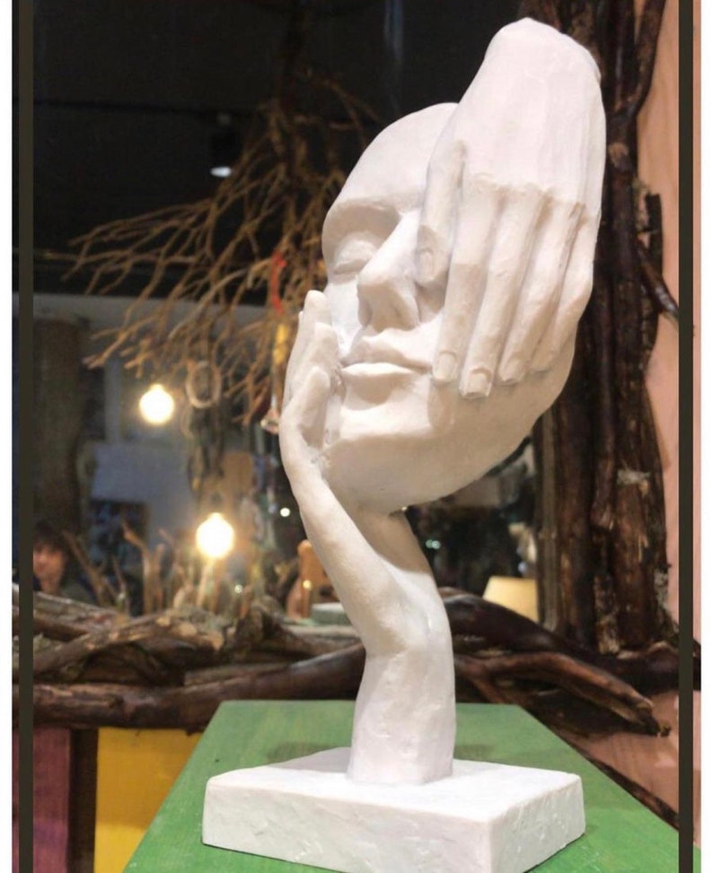 Mask Sculpture Statue10 Incheshousewarming Giftscreative - Etsy