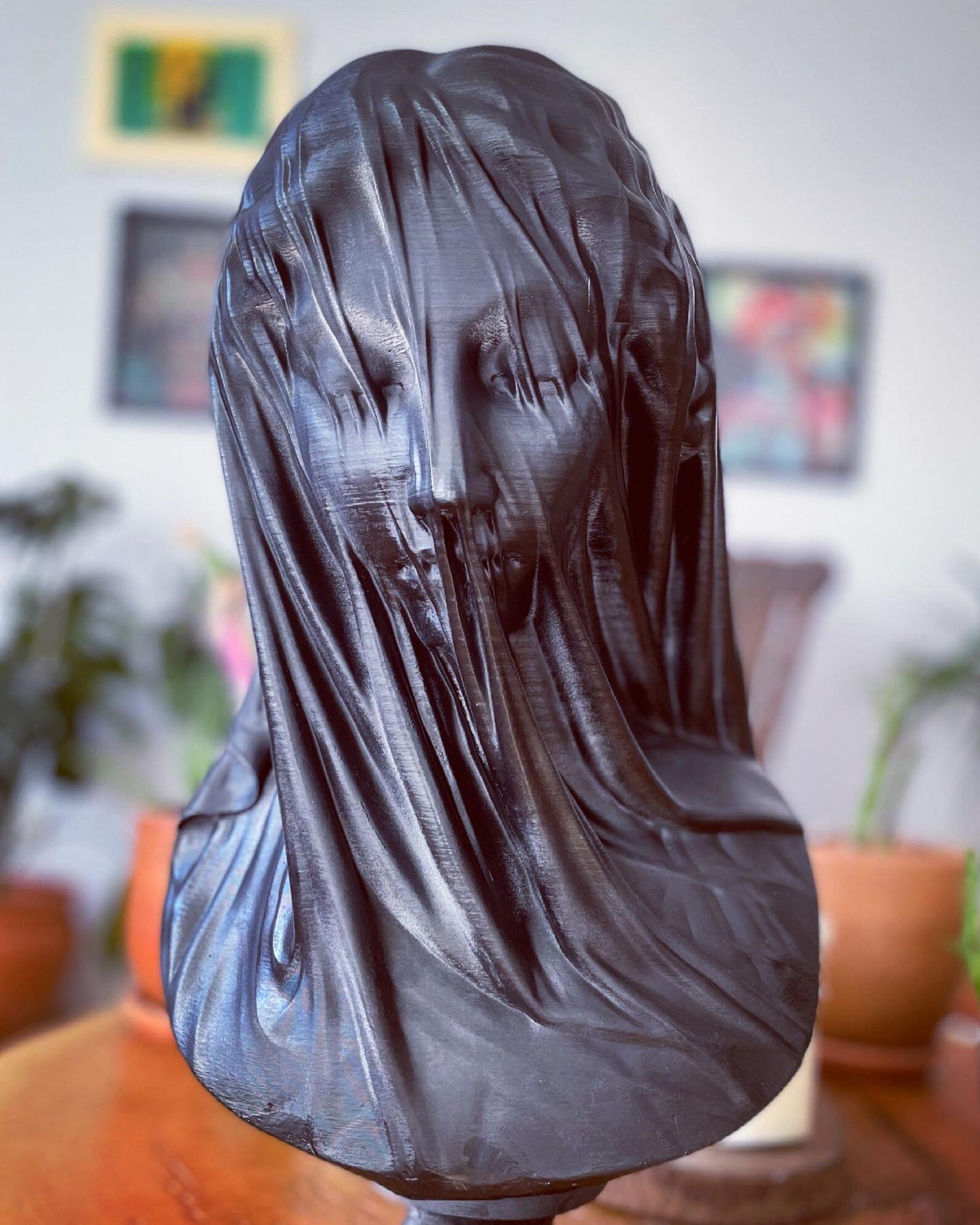 The Veiled Lady Statue 22 Inches virgin Lady Statue - Etsy