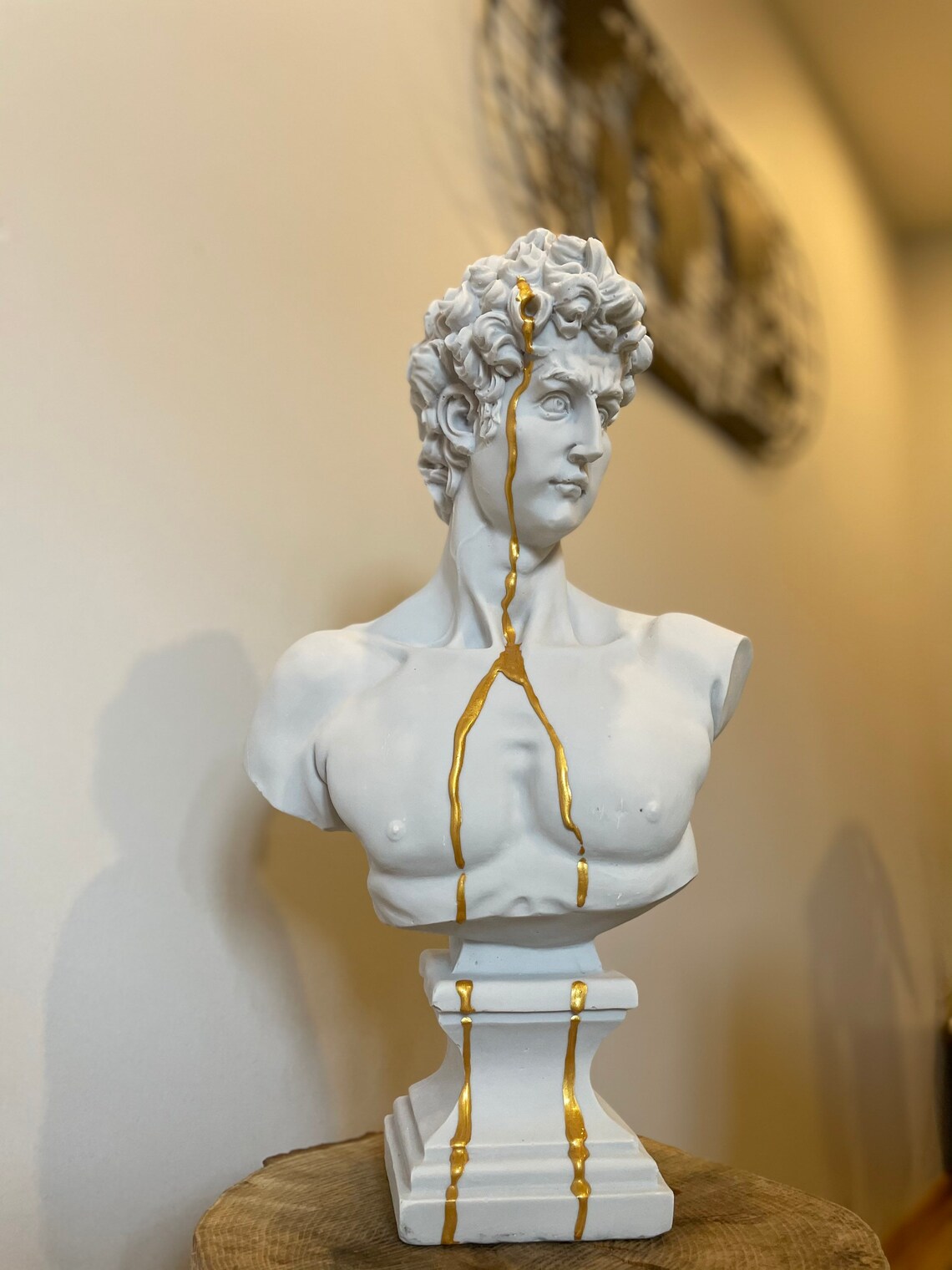 Grande statue de sculpture de David statue de buste de David - Etsy France