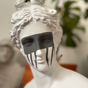 Large Helen Sculpture Statue, Helen Bust Statue,grey Mask Bust, Helen ...