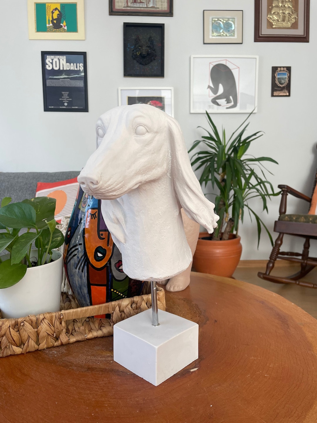 Dog Statue ,home Decor , 16 Inches ,dog Decor , Suitable for Garden ...