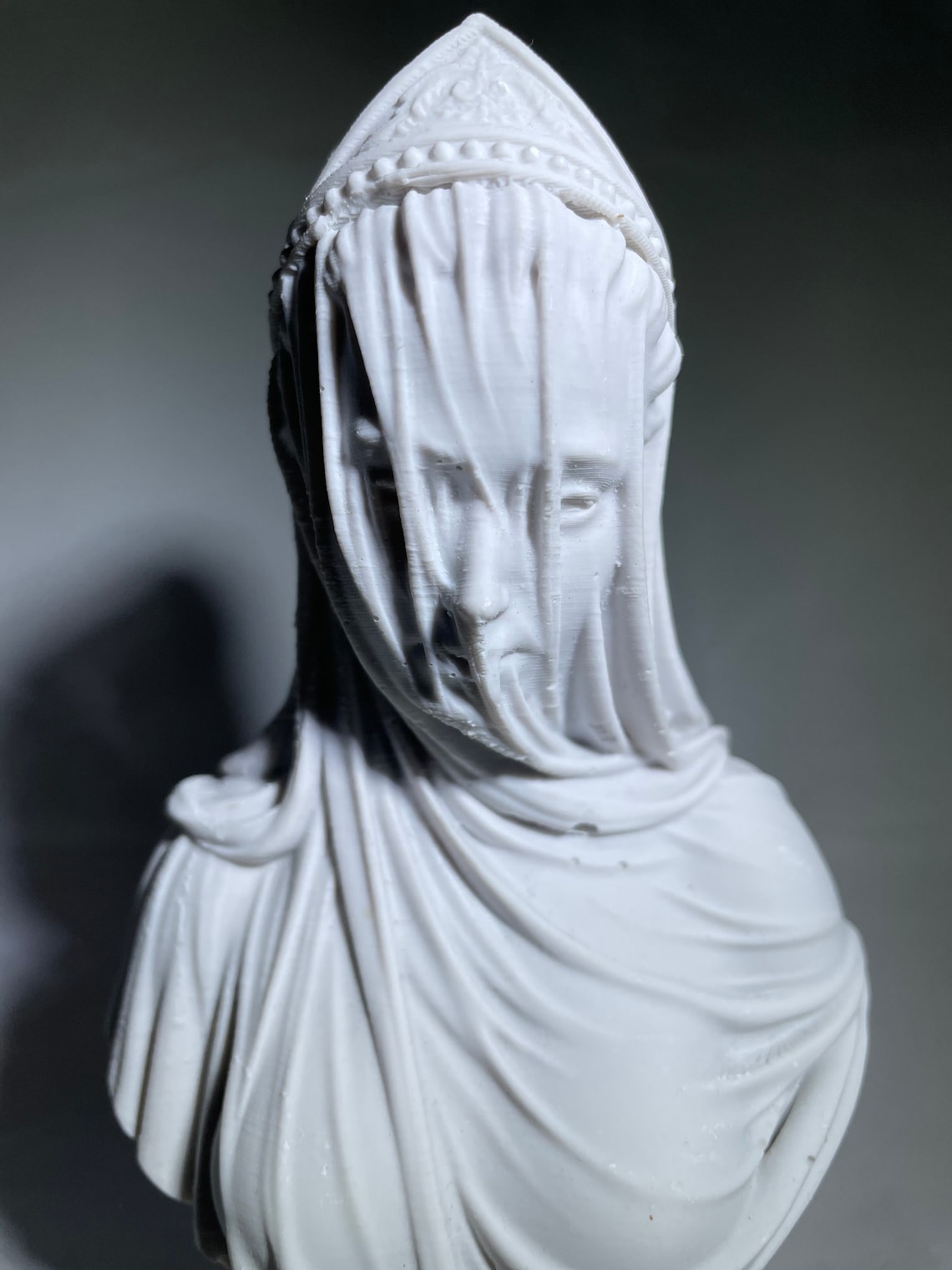 Large Veiled Lady Statue 13 Inches virgin Lady Statue | Etsy