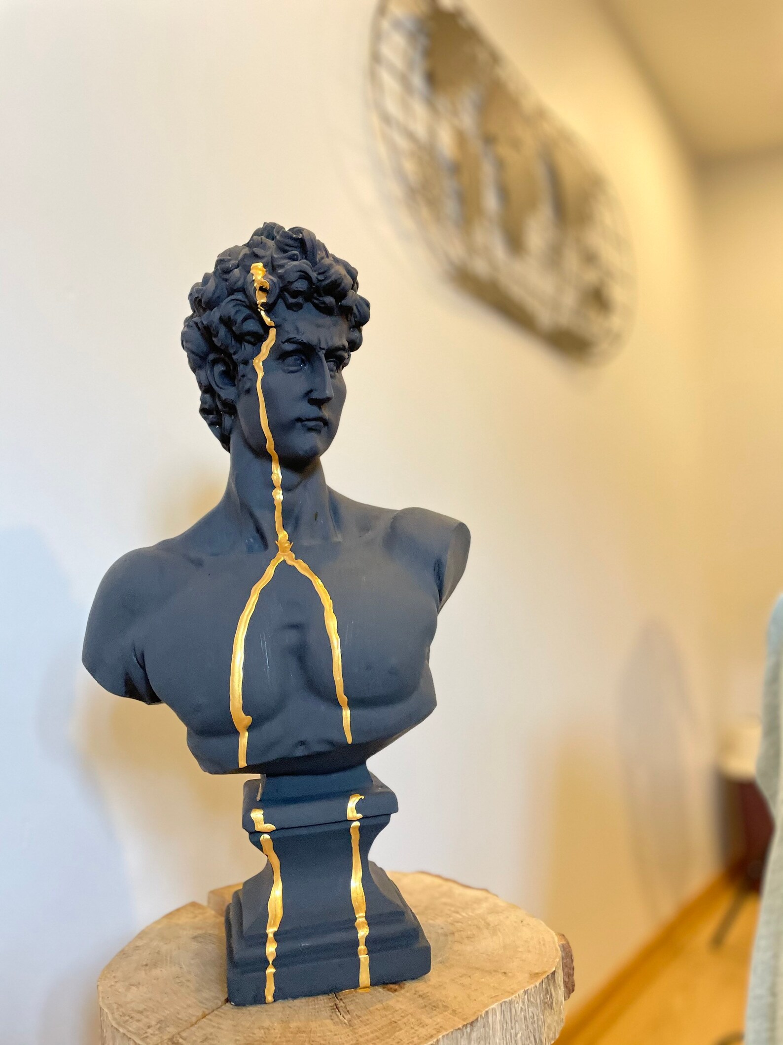 Large David Sculpture Statue17 Inches David Bust Statue - Etsy