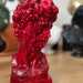 Large David Sculpture Statue,13 Inches David Bust Statue, Red and Black ...