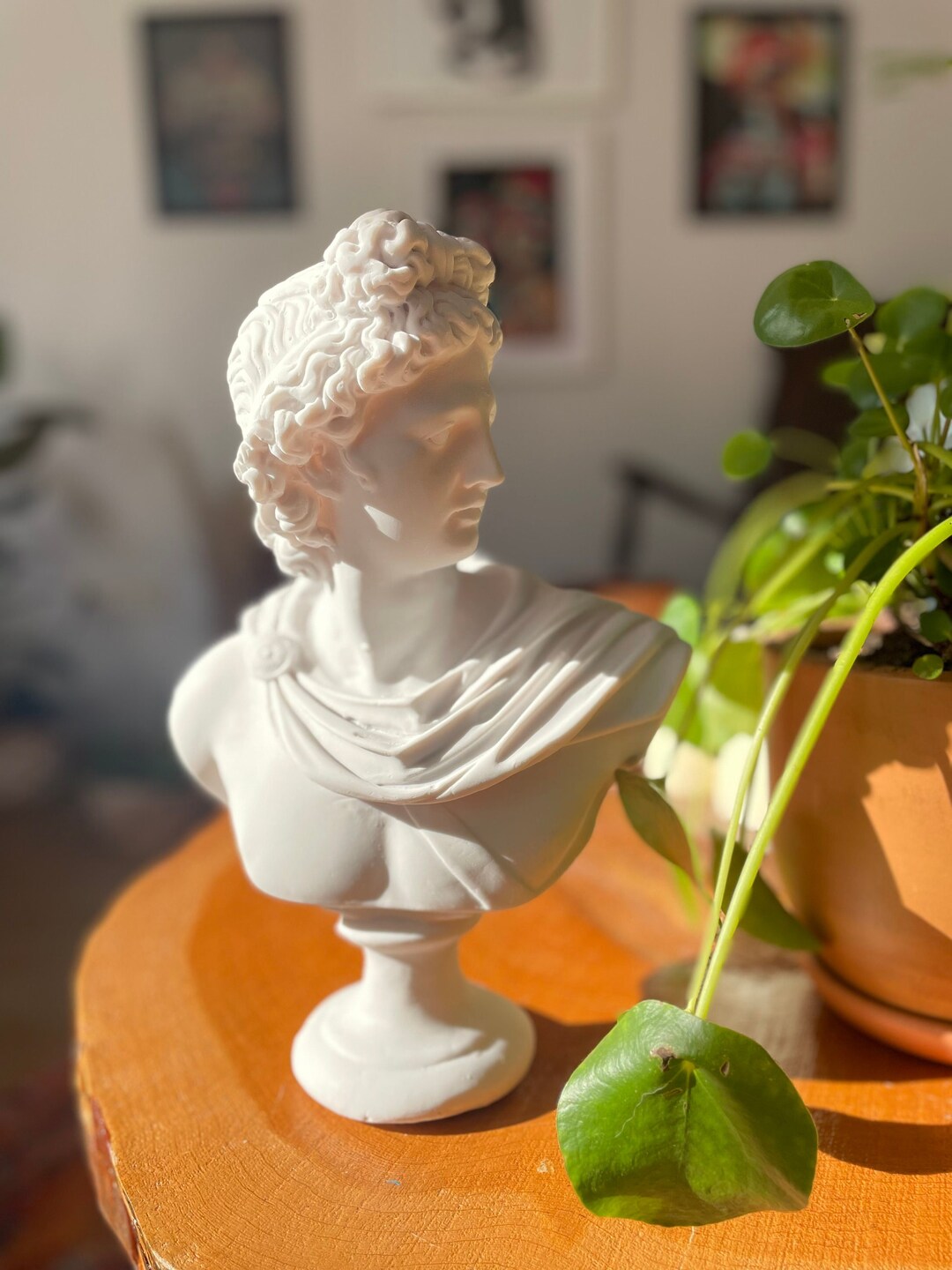 Large Apollo Sculpture Statue, Apollo Bust Statue, Bust, 13 Inches ...