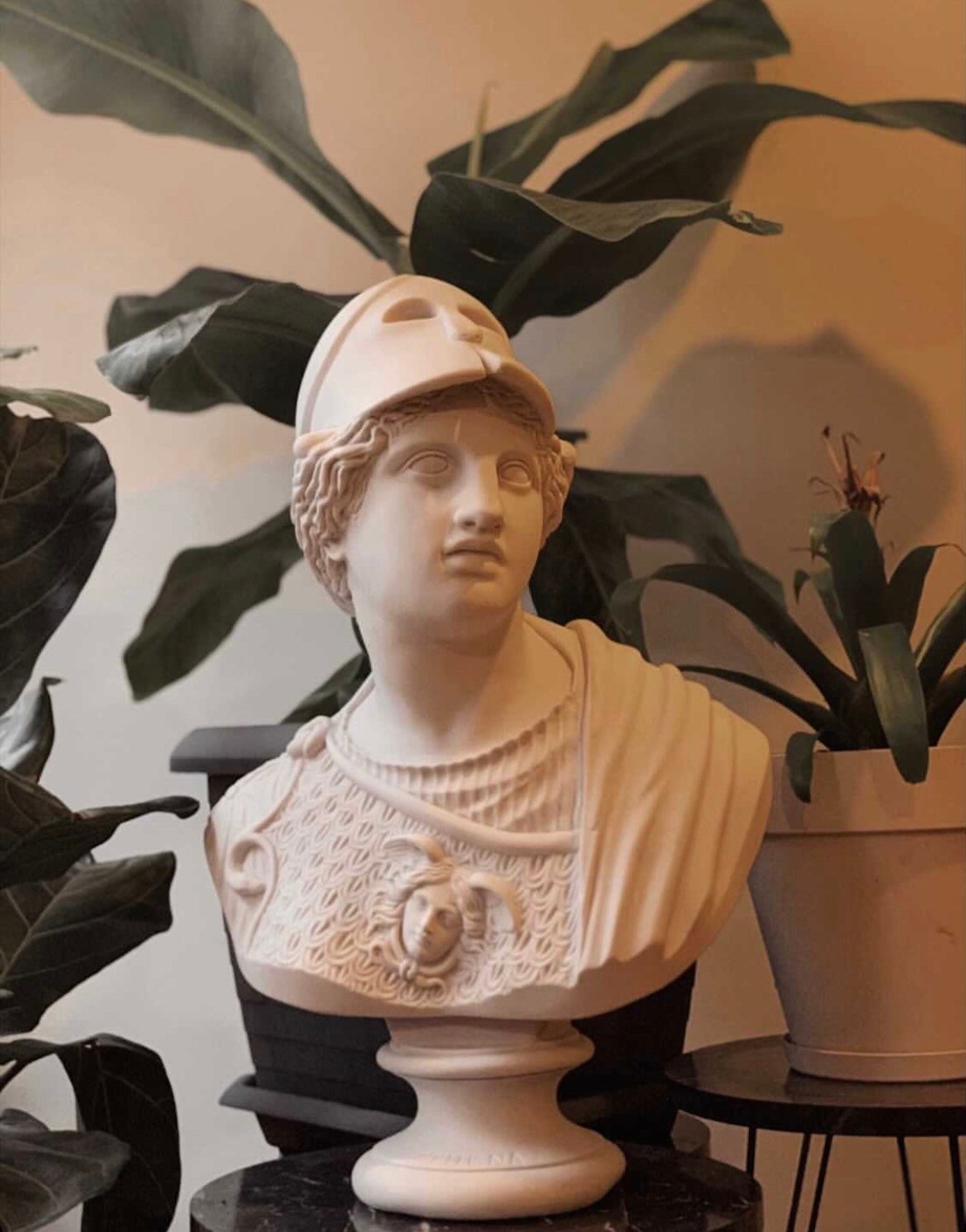 Large Athena Sculpture Statueathena Bust Statue Bust White - Etsy