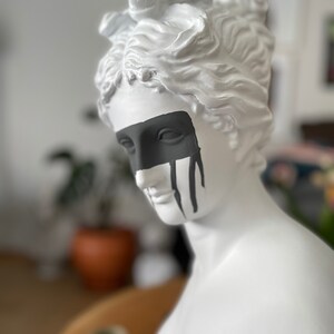 Large Helen Sculpture Statue, Helen Bust Statue,grey Mask Bust, Helen ...