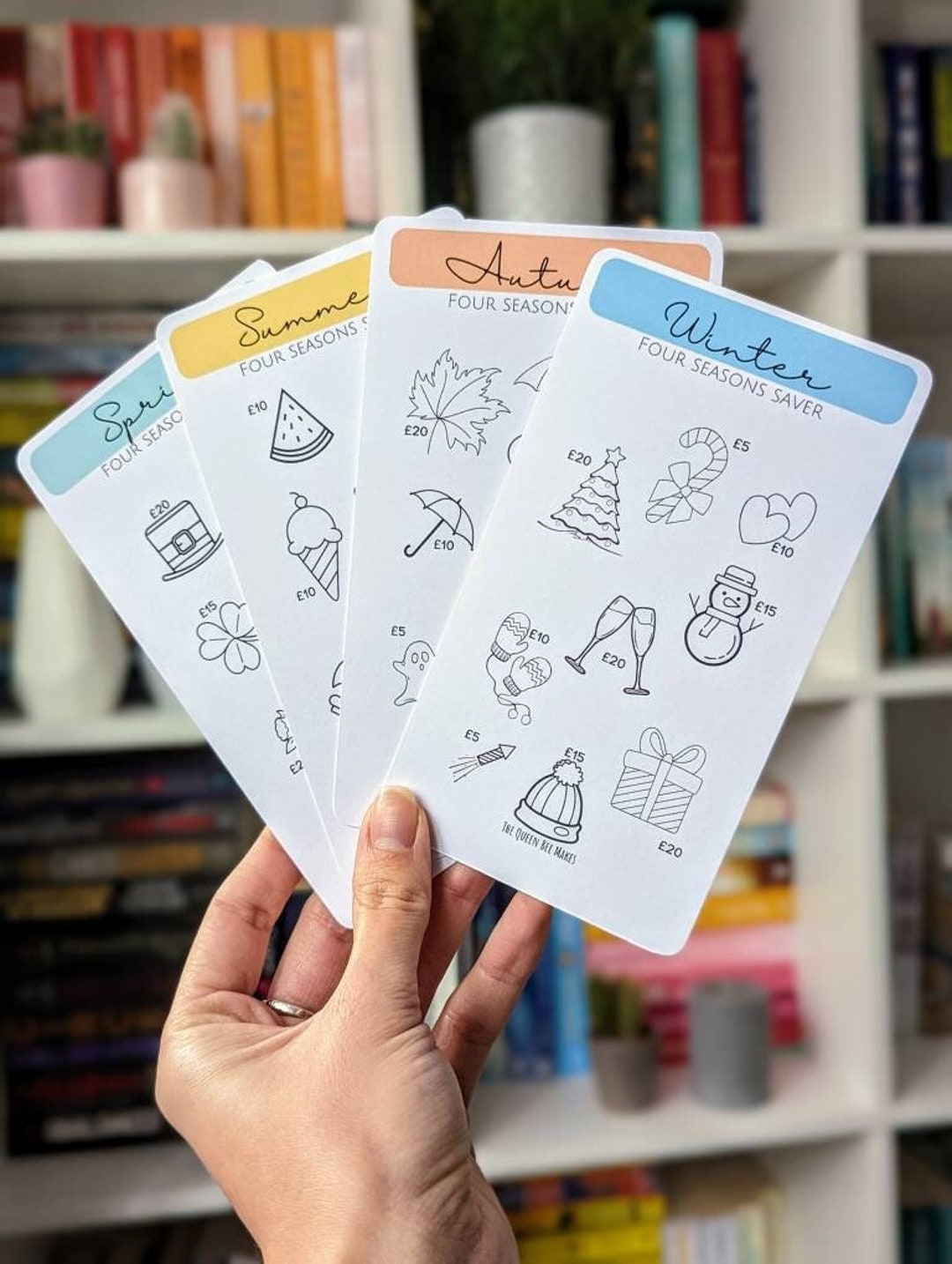 Four Seasons Money Saving Challenges Set - Etsy