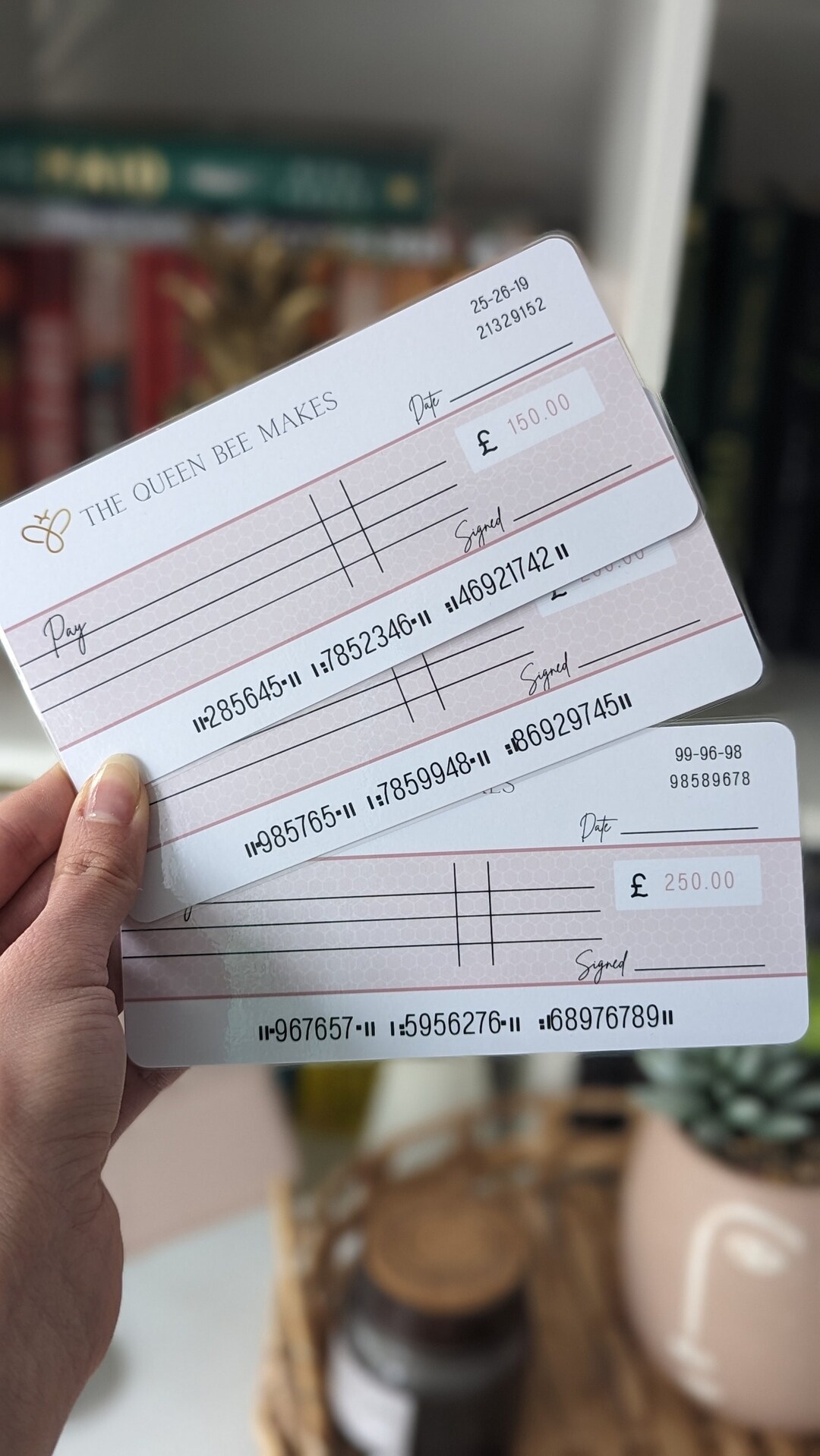Cheque Money Saving Challenge / Money Saving Tracker - Etsy