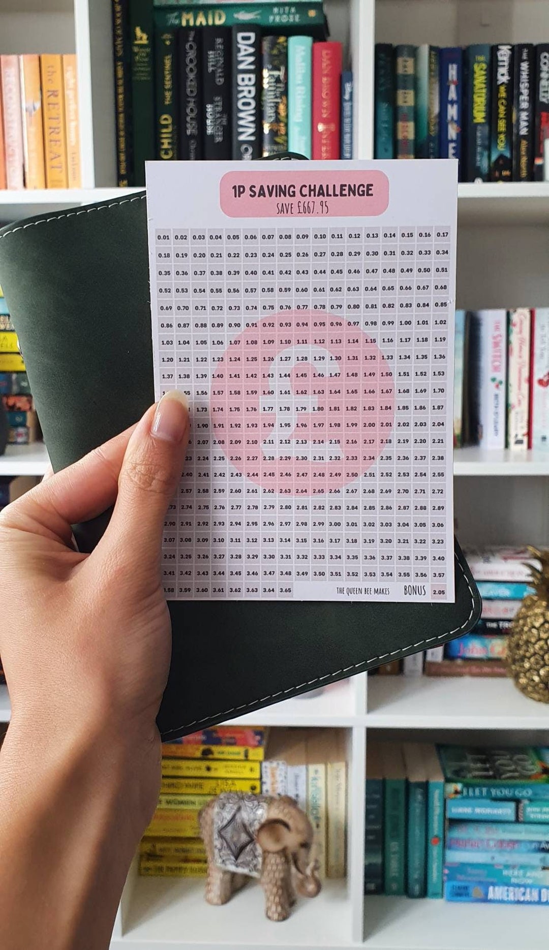 1P Saving Challenge - Etsy UK